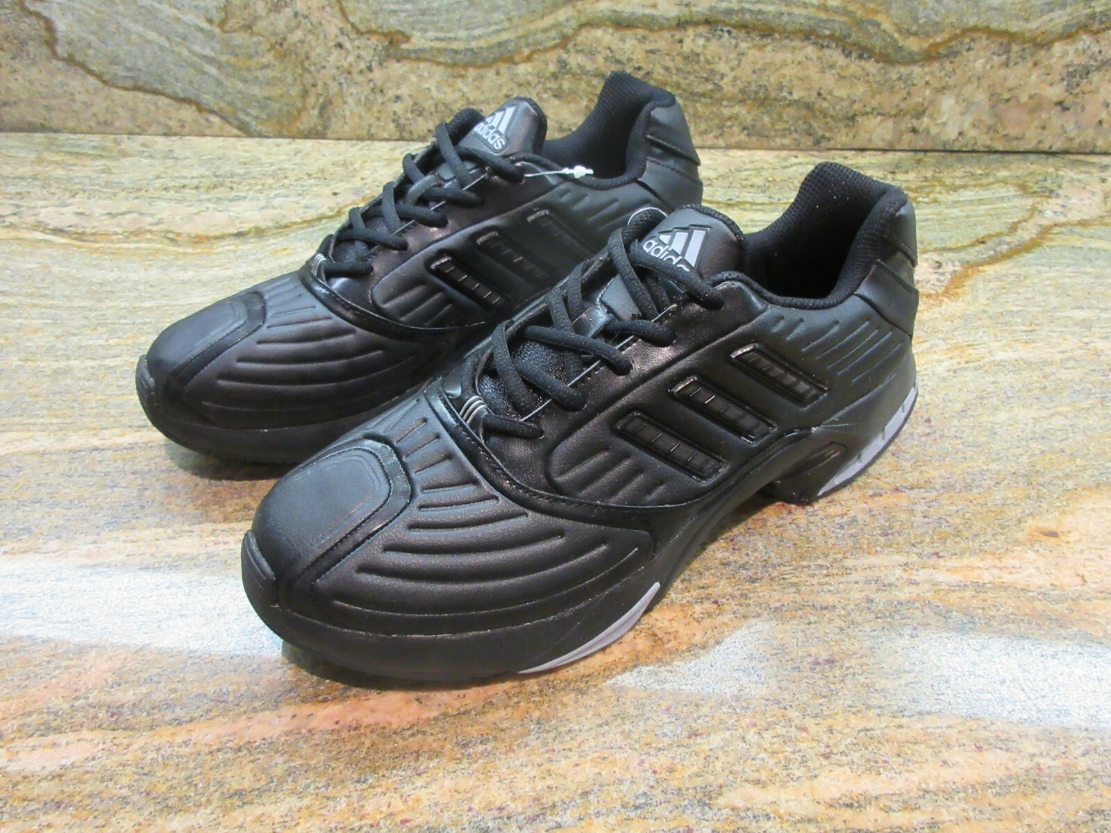 2003 Adidas Original Trillion Sample 2 SZ 9 Triple Black Adiprene ...