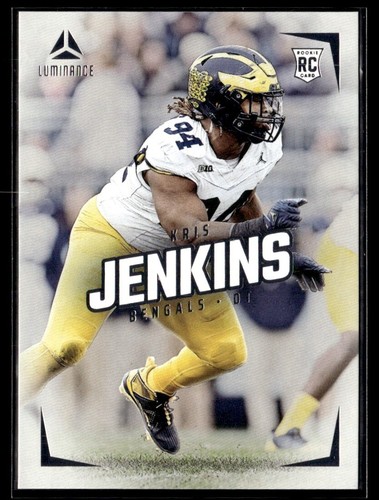 Kris Jenkins 2024 Panini Luminance Cincinnati Bengals RC #152 | eBay