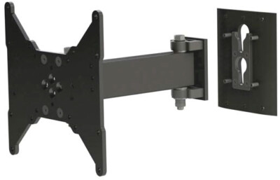 Tv Wall Mount Removable Face Plate 9" Swing arm Disconnect Perfect for ...