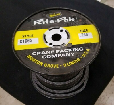 John Crane Rite-Pak Rope Packing Size: 0.250 Style: C1065, 4.91 lbs. | eBay