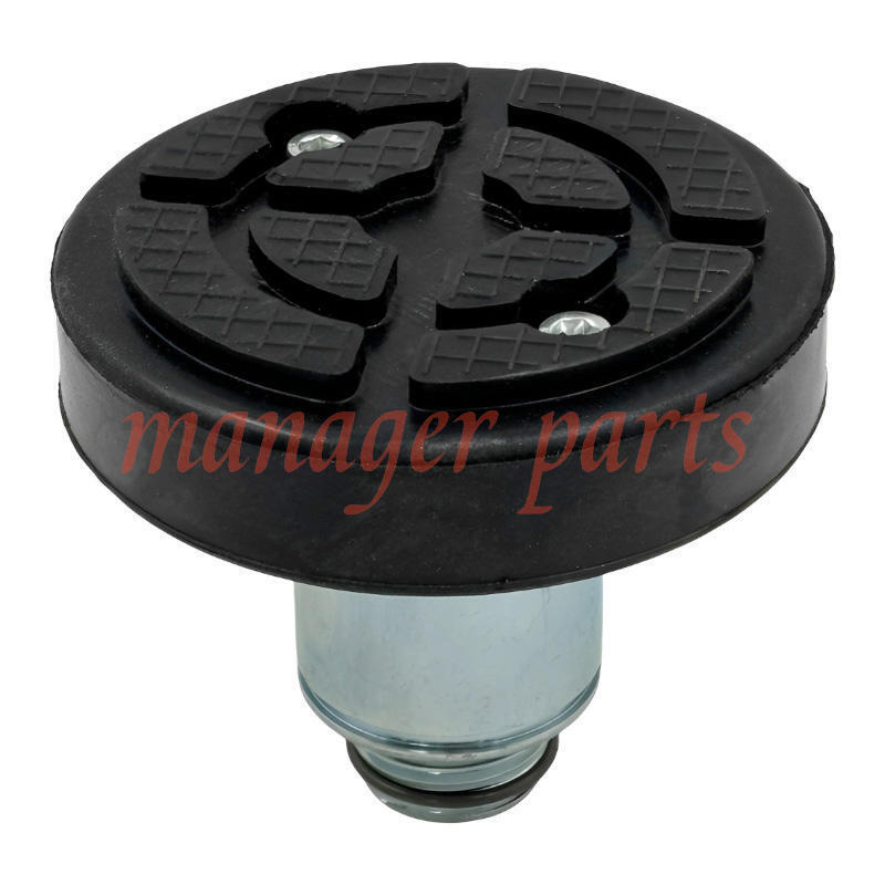 2PK Auto Car Lift Round Tray Rubber Pads Peg Screw-up Pads 50mm | eBay