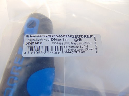 Gedore Hexagon Allen Key 2C-T-handle 6 mm | eBay