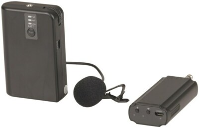 Digitech Wireless UHF Lapel Microphone Receiver Uni-Directional Mic 3 ...