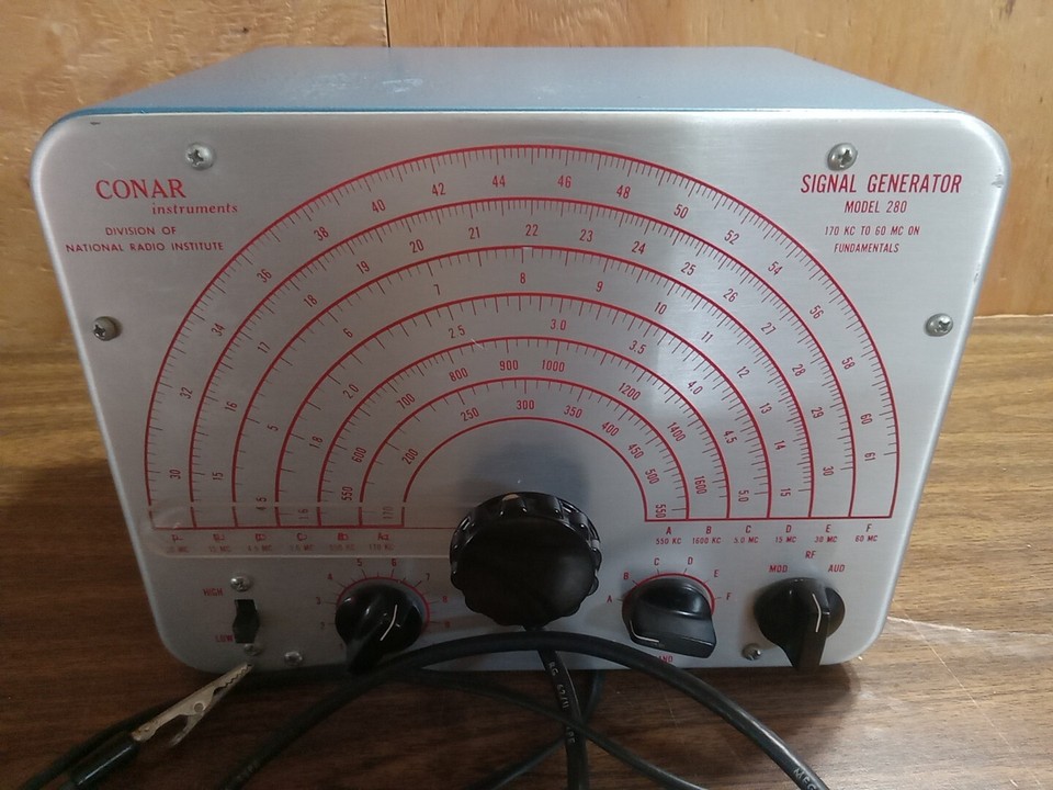 Conar Model 280 Signal Generator | eBay