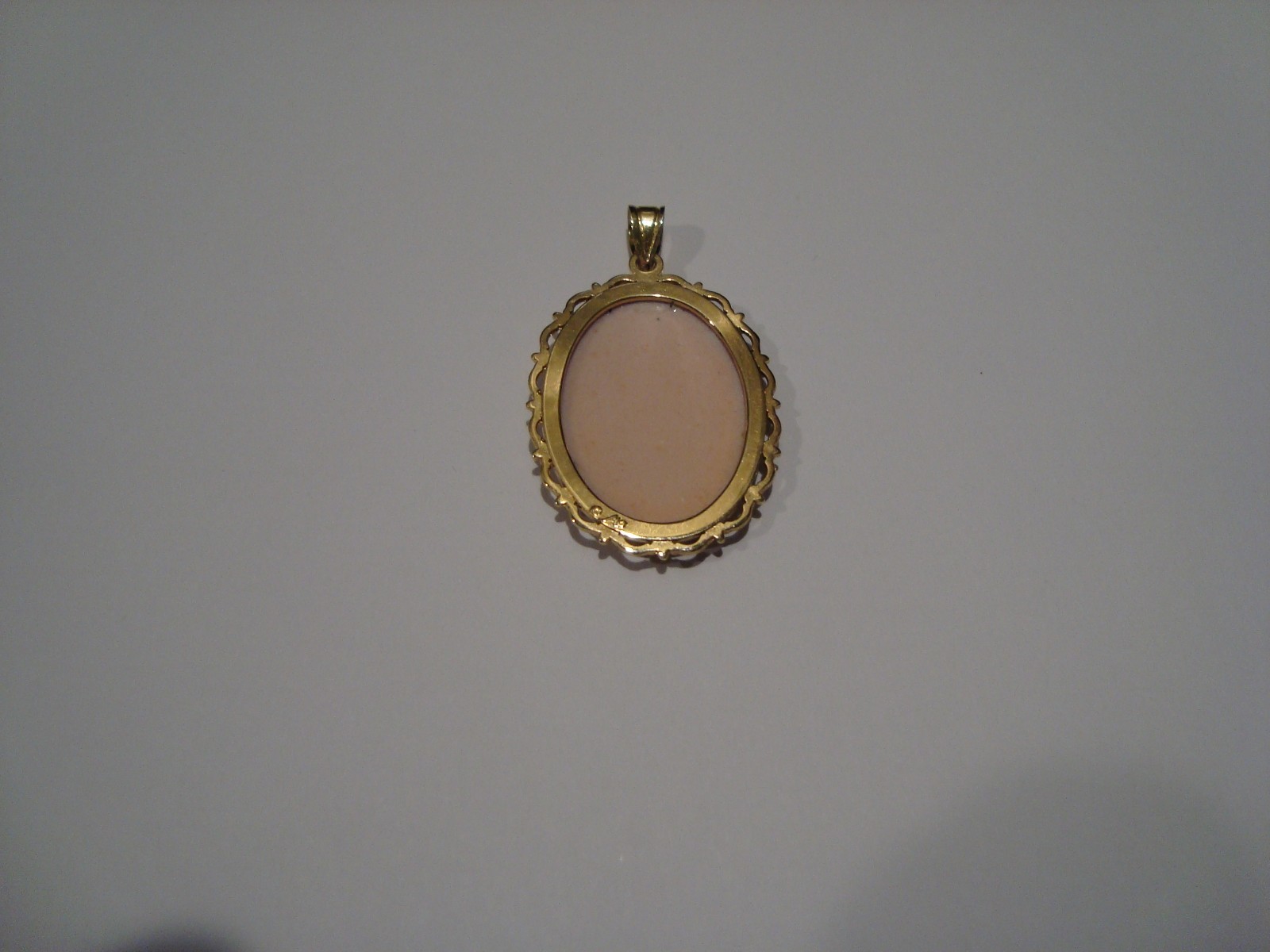 14k gold Michael Anthony Pendant Virgin Mary with Angels | eBay