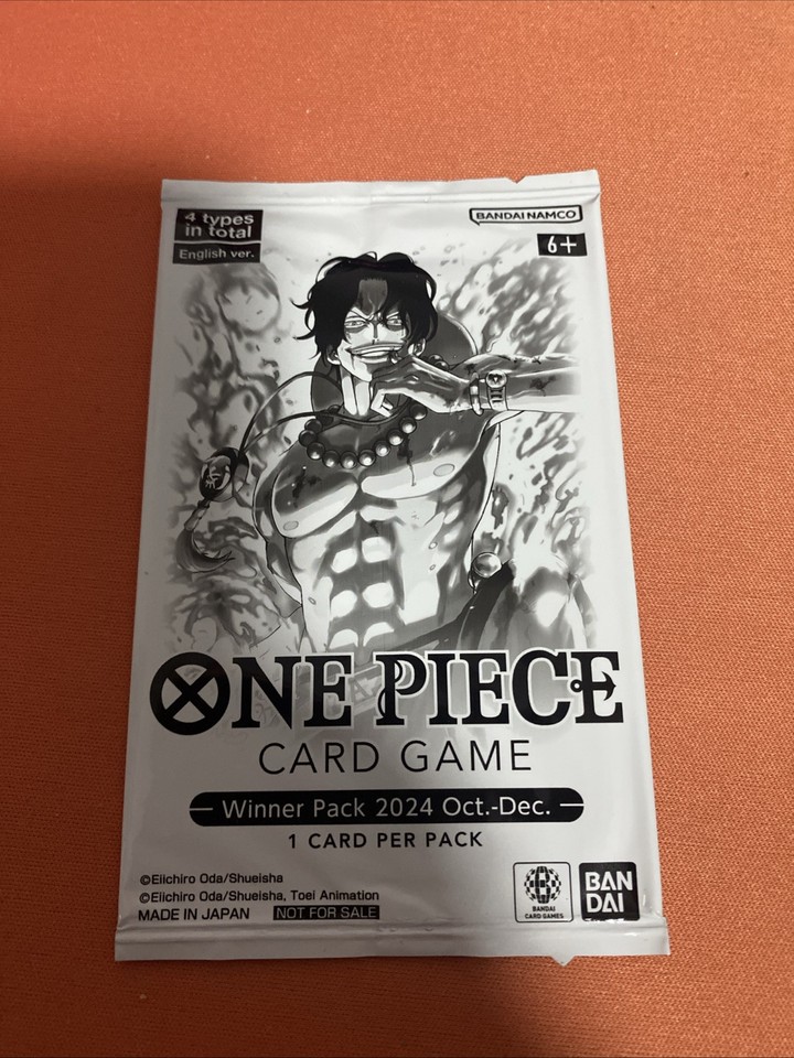One Piece Card Game Sealed Winner Tournament Pack 2024 Oct.-Dec. | eBay