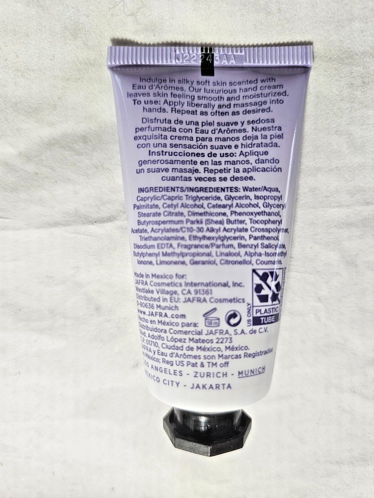 Jafra Double Nature Hand Cream Pick your favorites. MIN 2 Required ...