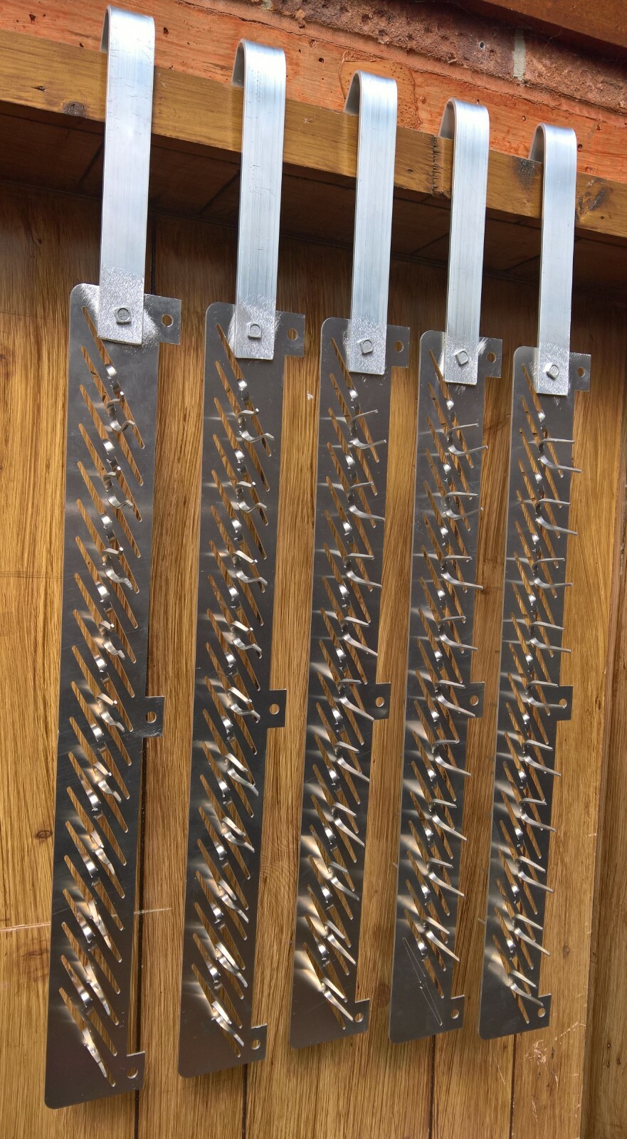 10 x aluminium jigs anodising anodizing paint spraying plating jig ...