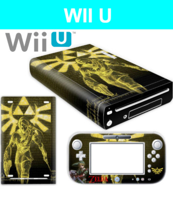 Sticker Skin For Nintendo Wii U Console Wrap Vinyl | Multicolor | Decal ...
