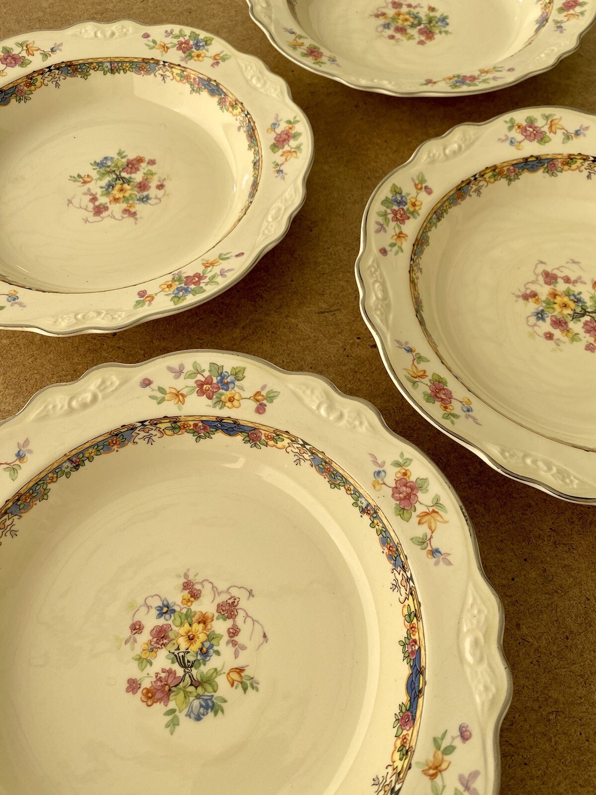 Homer Laughlin Virginia Rose China Set 66 - B35 N8 - RARE | eBay