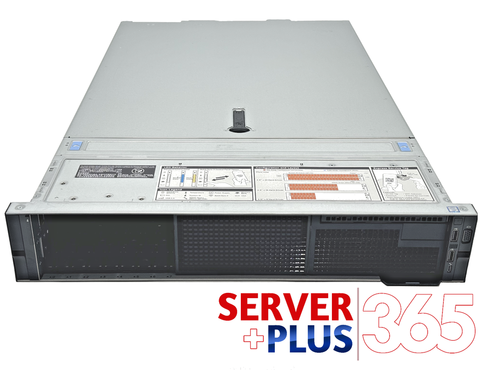 Dell PowerEdge R740 8SFF Server, 2x Gold 6132, Choose RAM, Trays, 1 ...