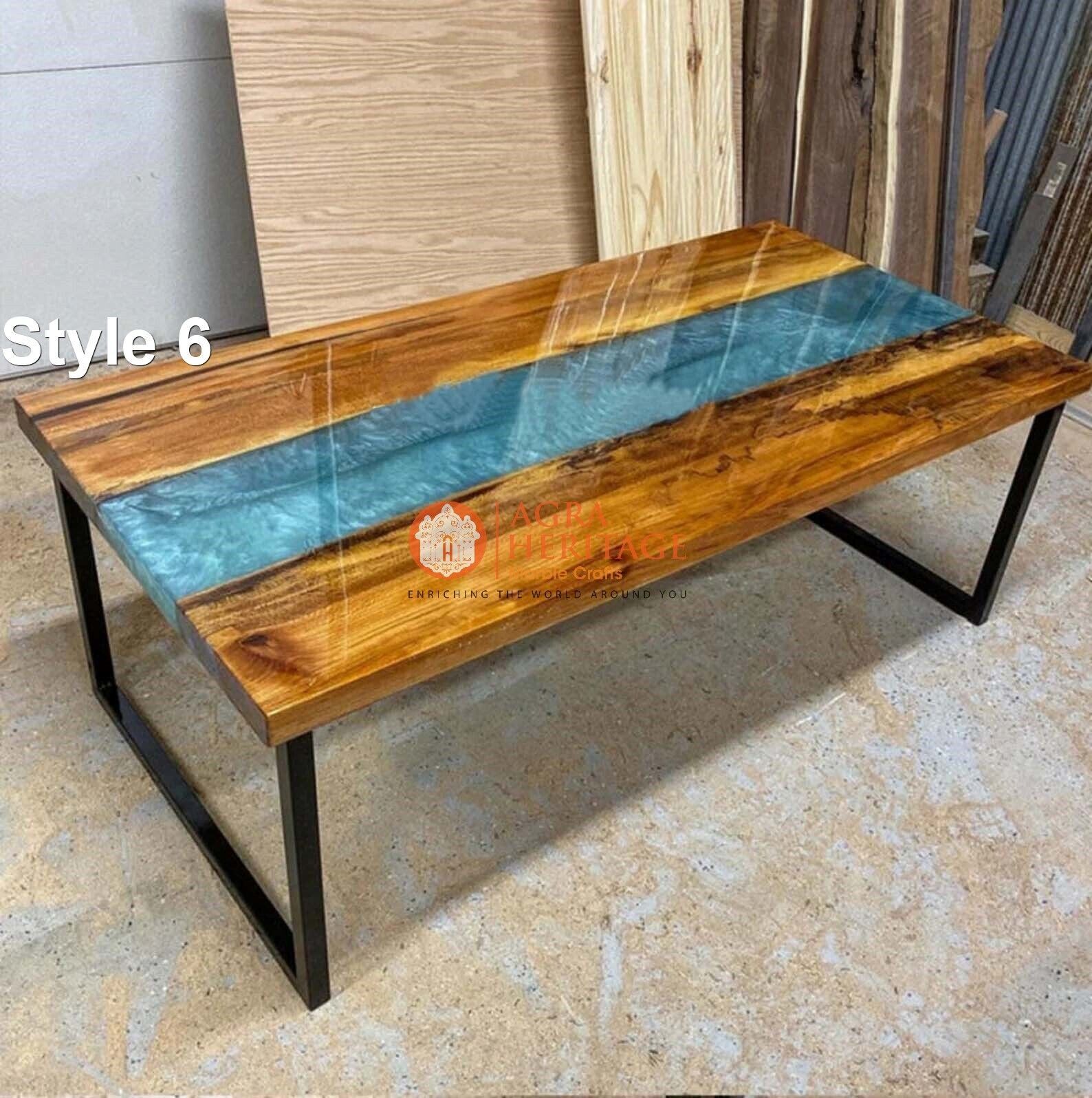 Epoxy Table Adorable Custom To Made Epoxy Resin Table Top Handmade Table Top Dec | eBay