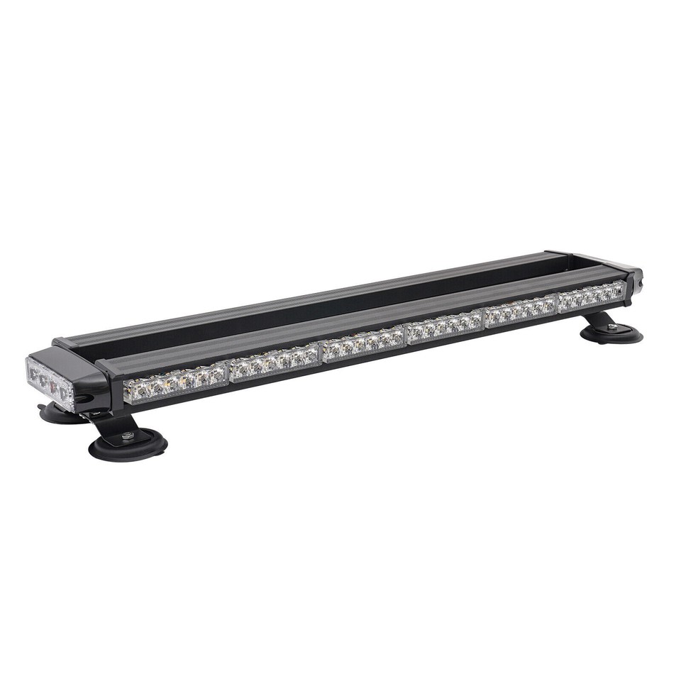 28.4" 80 LED Amber LED Strobe Light Bar, Emergency Strobe Light, Strobe ...