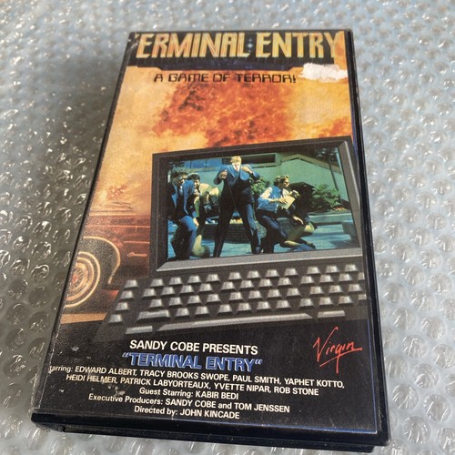 Terminal Entry - Ex Rental - Rare - VHS - Sleeve Trimmed - Cleaned ...