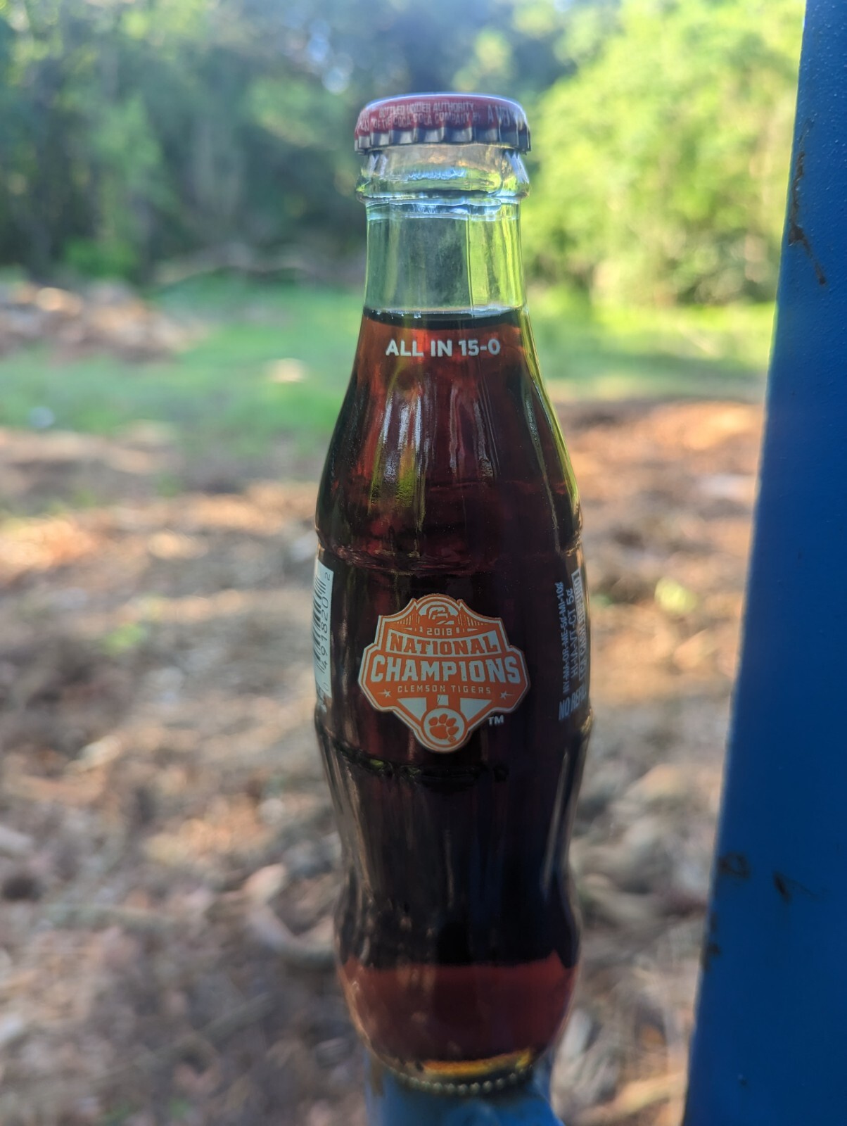 2018 Clemson Tigers Championship Coke Bottle Orignal from Store ...