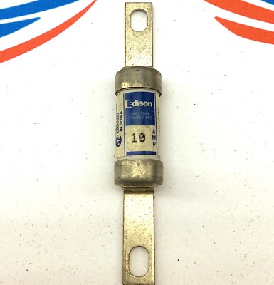CHECK QTY EDISON 10HO7C 10H07C HRC FUSE FUSIBLE HPC 10A 600V HRCII-C | eBay