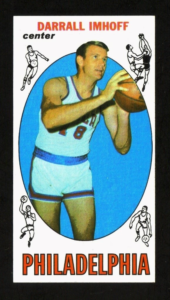 1969-70 Topps #4 Darrall Imhoff PHILADELPHIA 76ers ~ NM oc | eBay