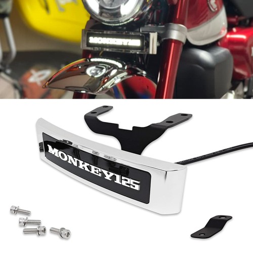 Monkey 125 LED Front Emblem Kit w/Connector For Honda Monkey 125 | eBay