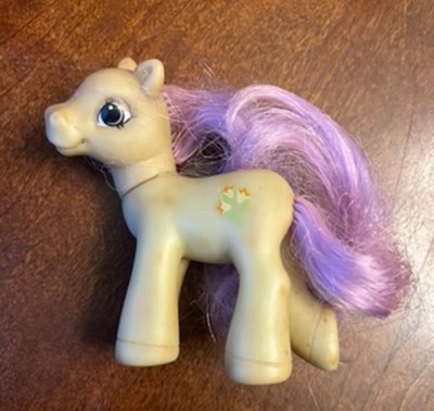 Mexican G3 Version - My little Pony- yellow babyzilla with purple hair ...