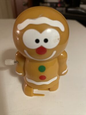 Wind Up Pooping Candy Dispenser Gingerbread Man Walks | eBay