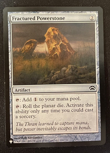 Fractured Powerstone | MtG Magic Commander: March of the Machine ...
