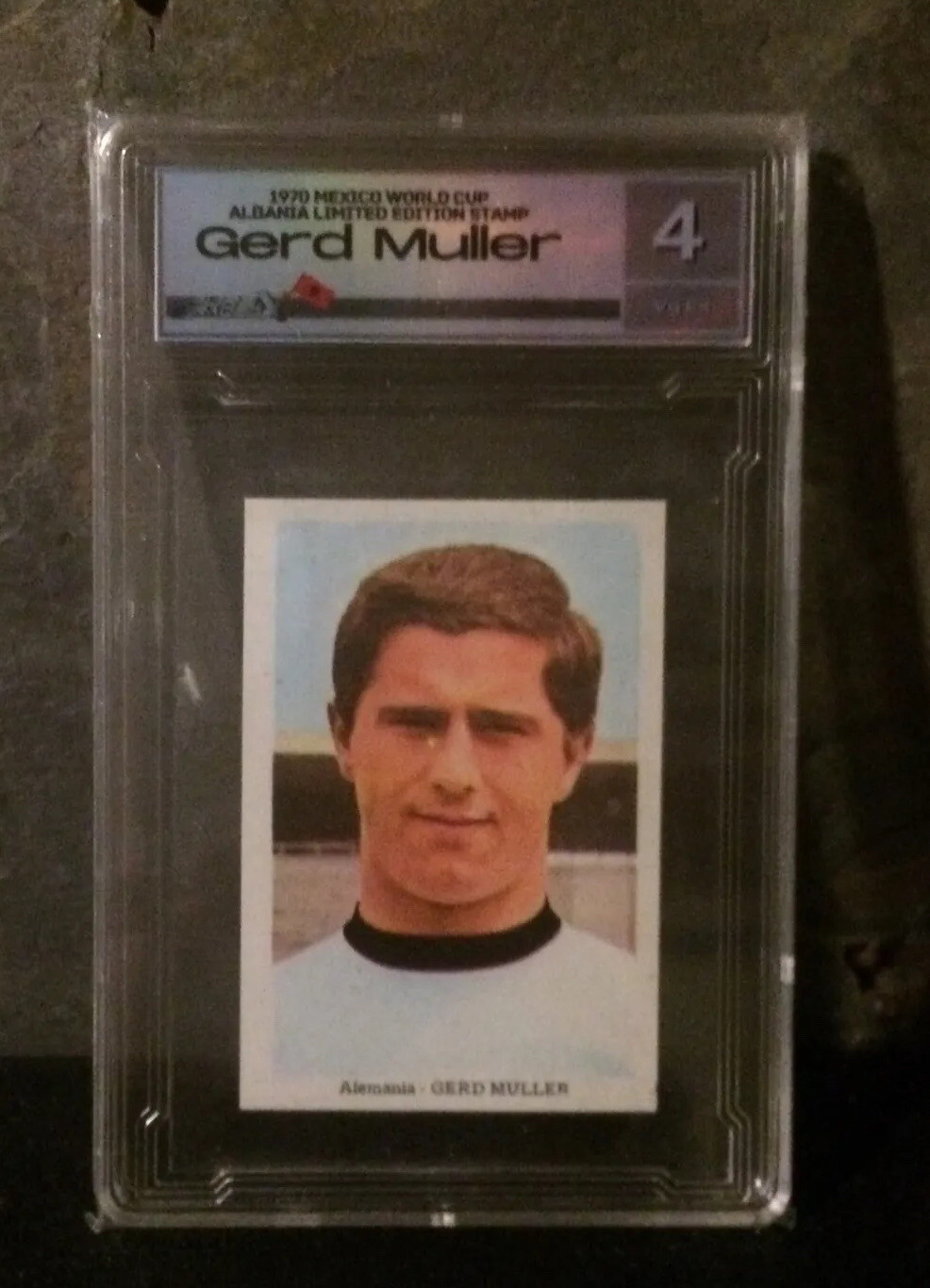 1970 Pre Panini Gerd Muller Soccer México Sticker 4 VG-EX Graded Card ...