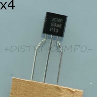 MPSA06 Transistor BJT NPN 80V 500mA 100hFE TO-92 ONS RoHS (lot de 4) | eBay