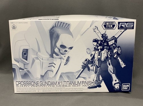 Bandai Spirits RG 1/144 Crossbone Gundam X1 [Titanium Finish] | eBay