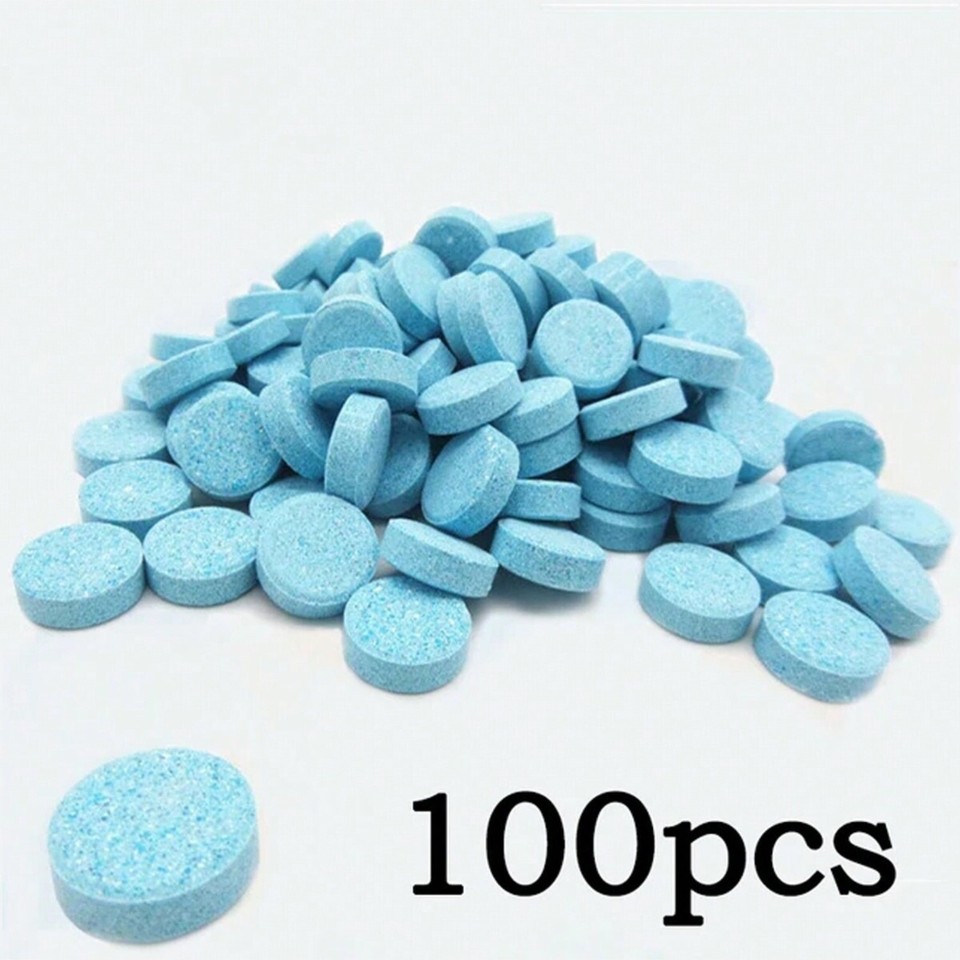 100X SCREEN WASH WINDSCREEN FLUID TABLETS TAB SCREENWASH CHEAPEST UK ...