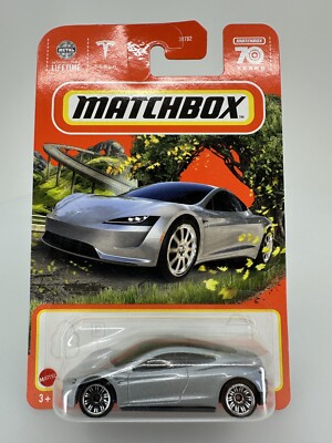 Matchbox Tesla Roadster - Matchbox 70 Years Series 91/100 Cybertruck ...