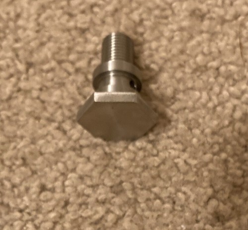 Packard Twelve Intake Manifold Drain Banjo Bolt V12 1933-1939 | eBay