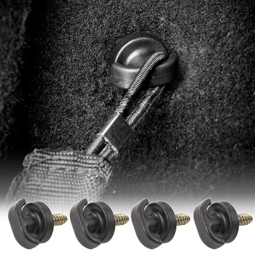4x Car Rear Trunk Envelope Cargo Net Tie Down Hook Ring Loop Hanging ...