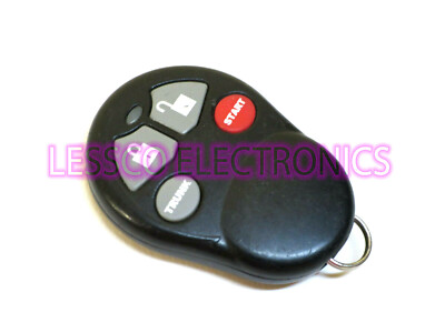 w/ Free Programming! Omega Excalibur ELV144 146-01 4 Button Remote ...
