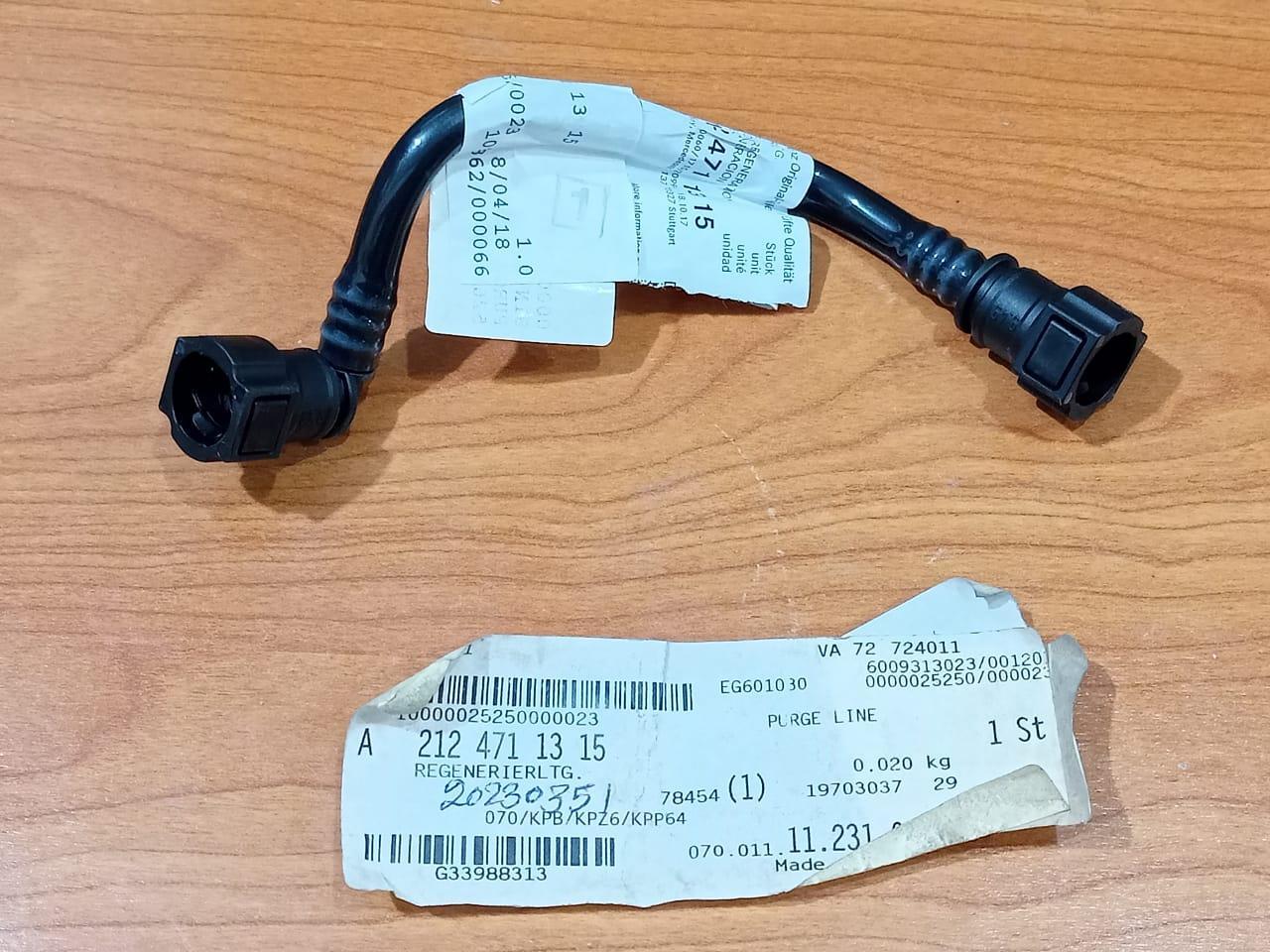 MERCEDES-BENZ E W212 Purge Valve Line A2124711315 for sale online | eBay