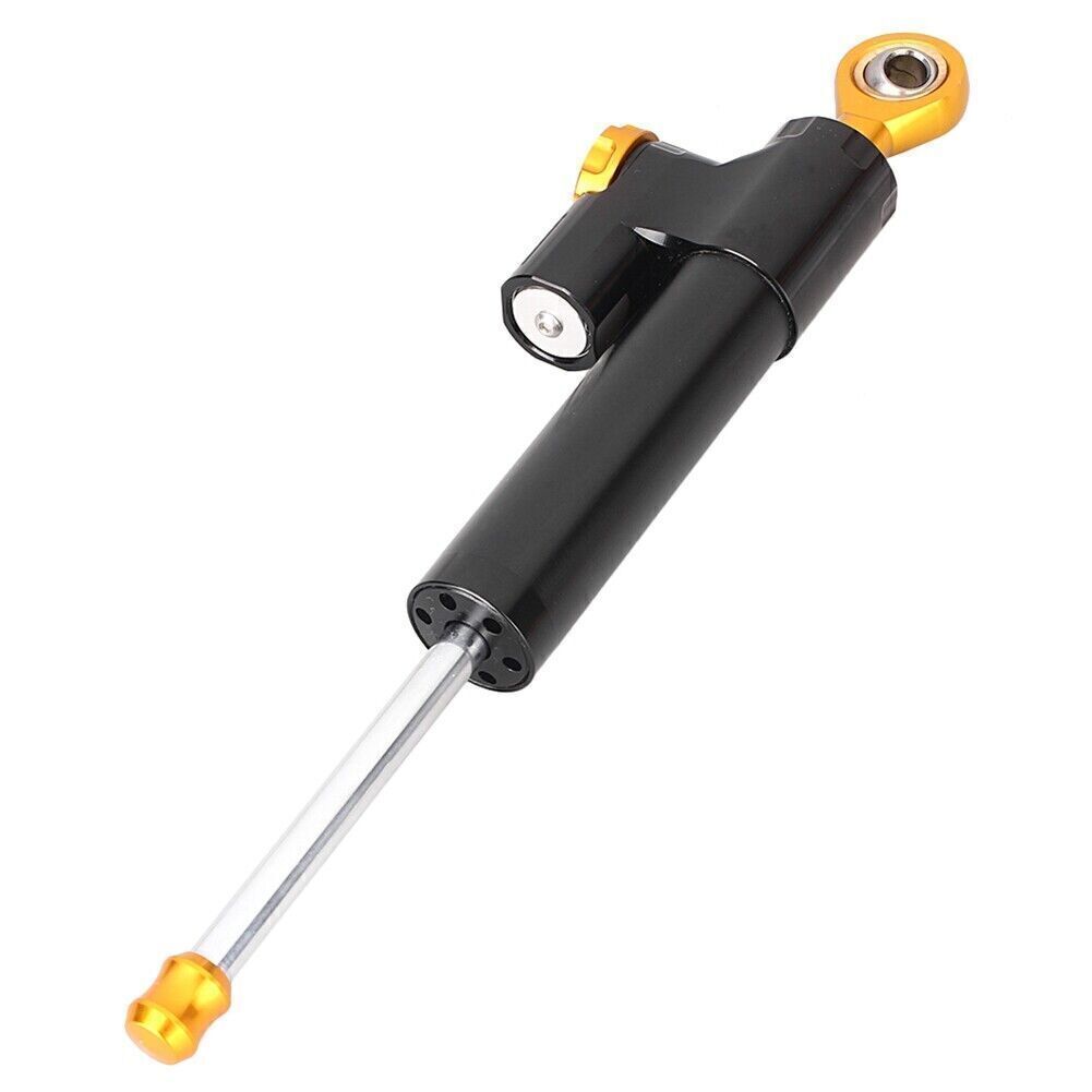 Black Gold CNC Aluminum Steering Damper Stablizer For Suzuki Quadsport ...