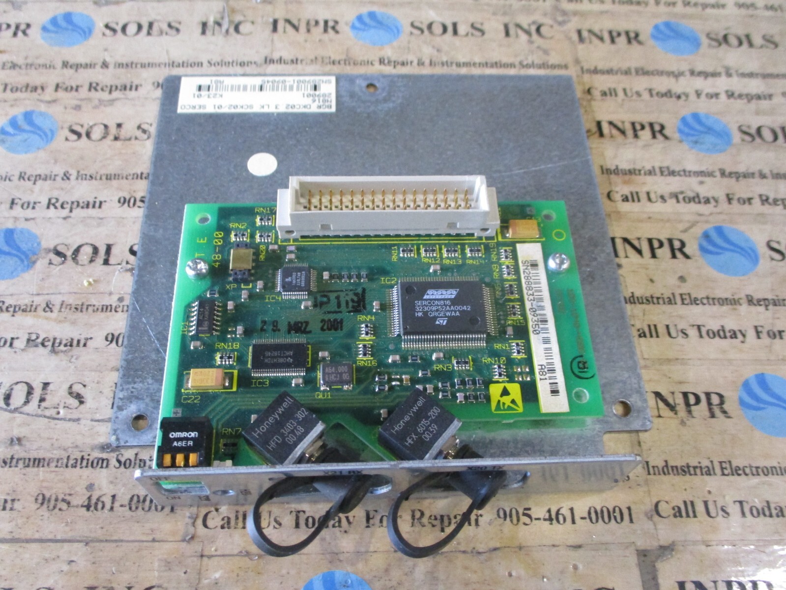 Indramat DKC02.3 LK SCK02/01 Serco Board 109-1040-4B06-07 Optical Board ...