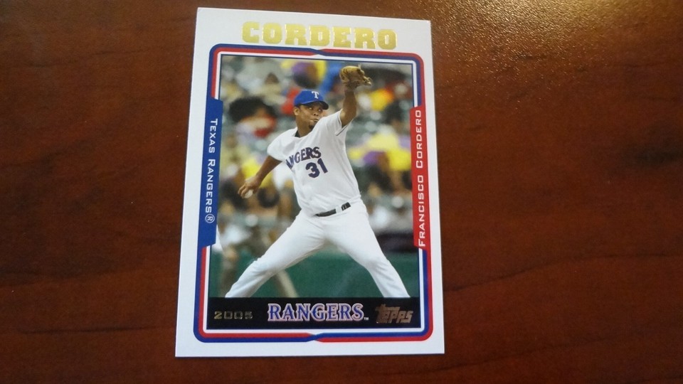 2005 TOPPS # 68 FRANCISCO CORDERO BASEBALL CARD | eBay
