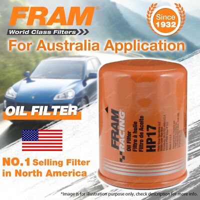 Fram Racing Oil Filter for Holden Combo VAN SB EPICA EP Jackaroo UBS26 ...