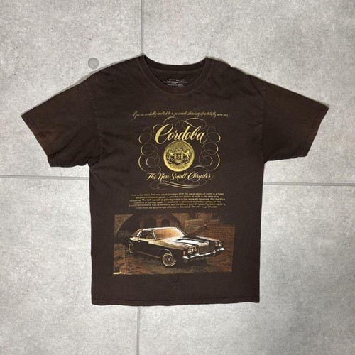 CHRYSLER Short Sleeve T shirt Cordoba 75 Years Vintage Print Chrysler ...