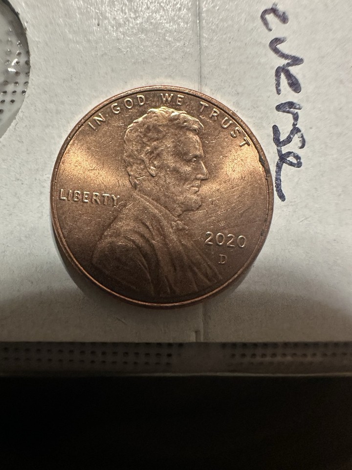 2020 D Penny Major Error! | eBay