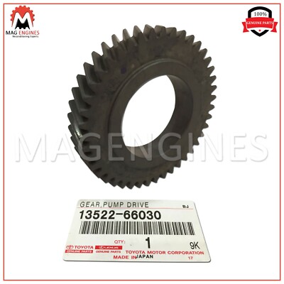 13522-66030 GENUINE OEM GEAR, PUMP DRIVE SHAFT 1352266030 | eBay
