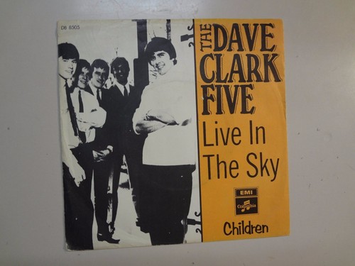 DAVE CLARK FIVE: Live In The Sky-Children-Denmark 7" 68 Columbia DB ...