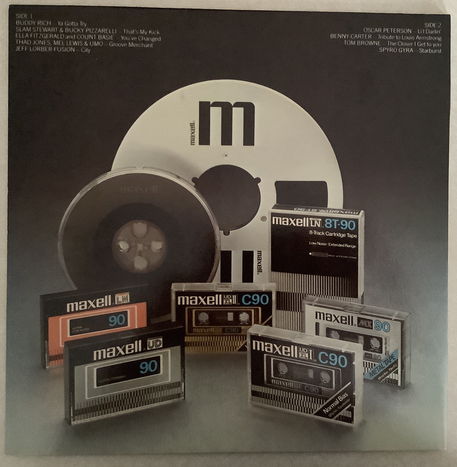 The Maxell Jazz 2 Sampler Vinyl LP - Limited Edition - RCA #DLP1-0465 ...