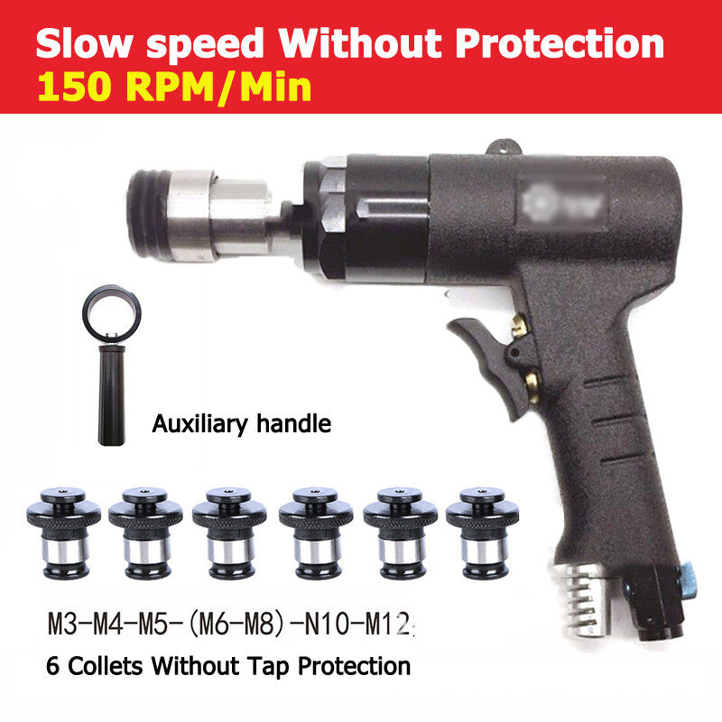 400/250/150rpm Pneumatic Tapping Air Drilling Air Gun Type Drill Chucks ...