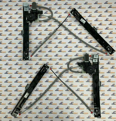 Front LH RH Window Motors & Regulators for Jaguar XF 09-15 OEM C2Z31200 ...