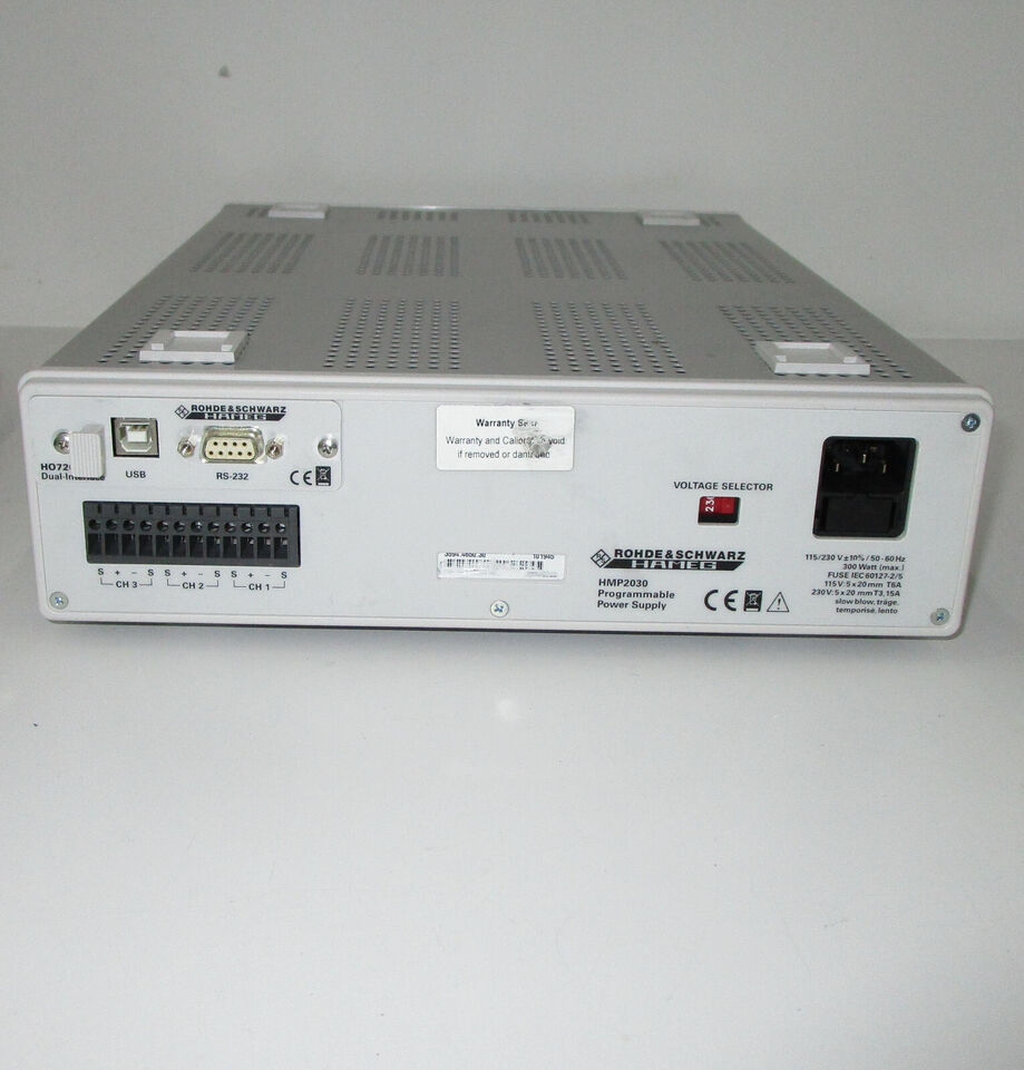 Rohde & Schwarz HMP2030 3594.4650.30 programmable power supply | eBay