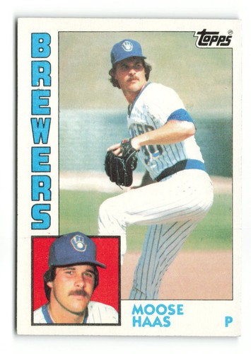1984 Topps Moose Haas #271 Milwaukee Brewers Baseball Card | eBay