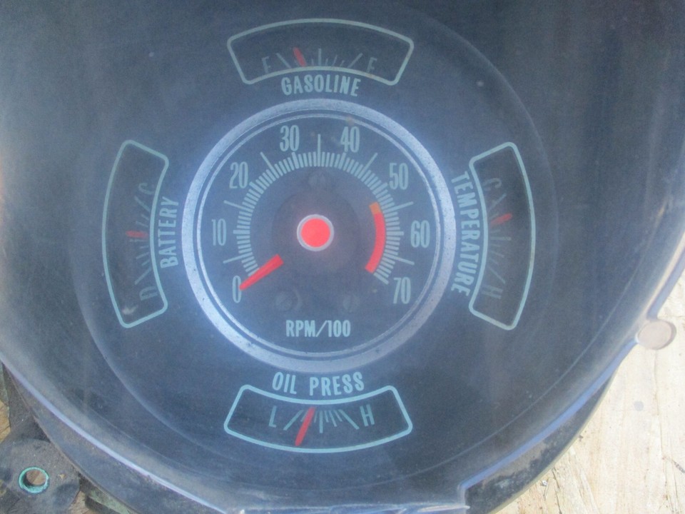 1969 69 Chevelle SS 396 Tach DASH Gauge Instrument Cluster 6482972 5500 ...