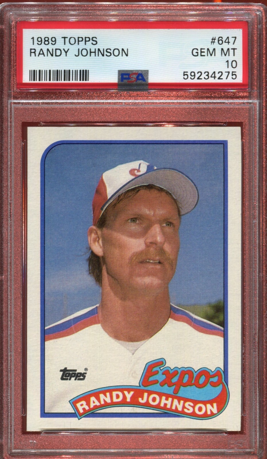 Randy Johnson 1989 Topps #647 Base Price Guide - Sports Card Investor