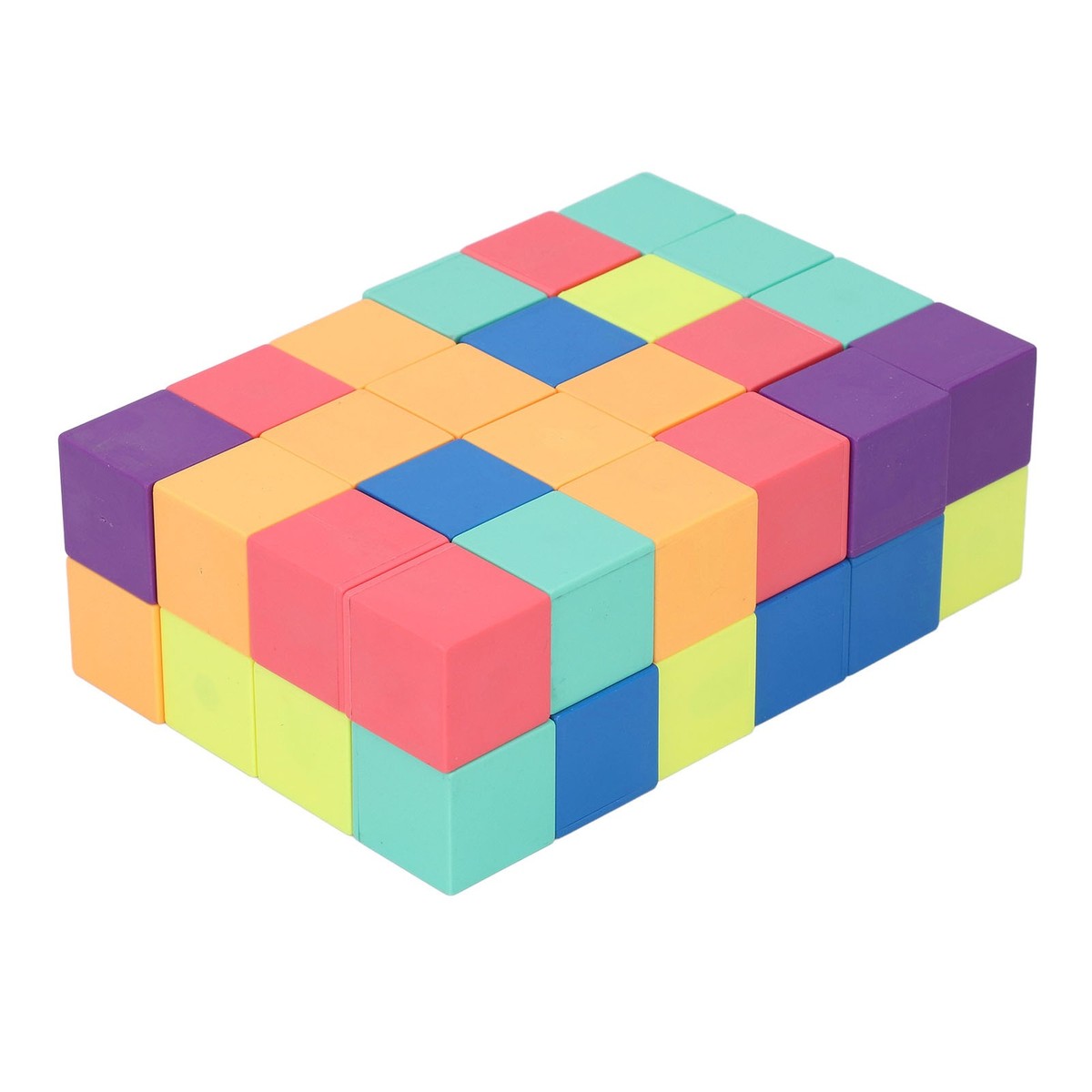 Math Colorful Stackable Blocks Wyatt Number Stacking Blocks – Calla